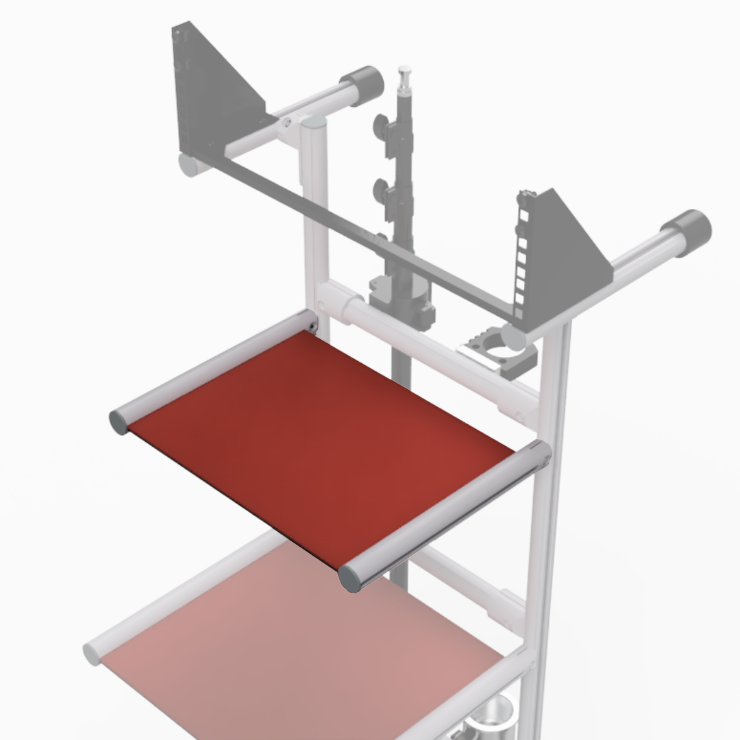 SOUND CART Estante deslizante Explorer color rojo – vicomarket