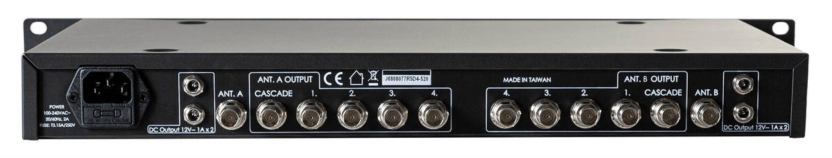 RF Venue RF DFINBDISTRO4, Sistema distribución Diversity Fin y DISTRO4 ...